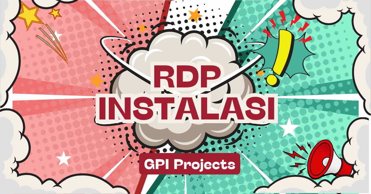 RDP Installation Panel